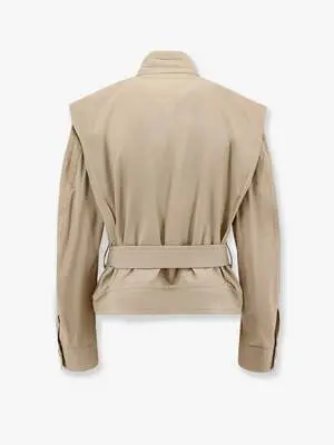 Bottega Veneta Compact Cotton Mini Trench