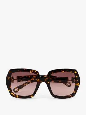 Chloé Acetate Sunglasses - Brown