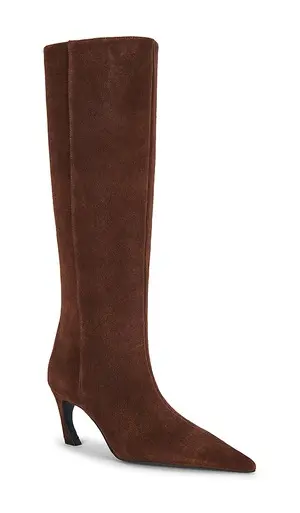 Schutz Lexi Mid Boot - Root Brown