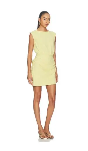 Amanda Uprichard Nora Dress In Yellow