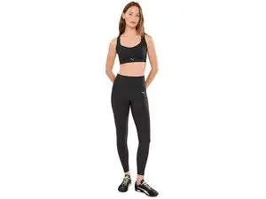 PUMA Pwrmode High Impact Racerback Sports Bra Bra Creme De Mint - Black