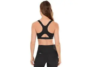 PUMA Pwrmode High Impact Racerback Sports Bra Bra Creme De Mint - Black