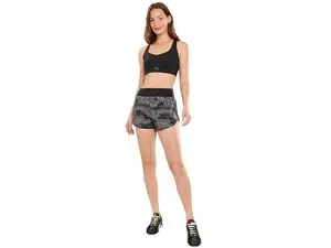PUMA Dreamrun 3 Brightside All Over Print Shorts Shorts Creme De Mint - Black