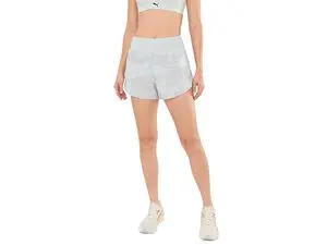 PUMA Dreamrun 3 Brightside All Over Print Shorts Shorts Creme De Mint - Green