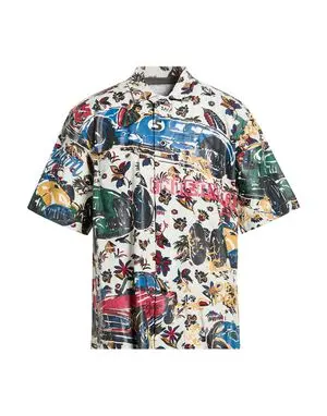 Sacai Shirt Size Rayon, Cotton