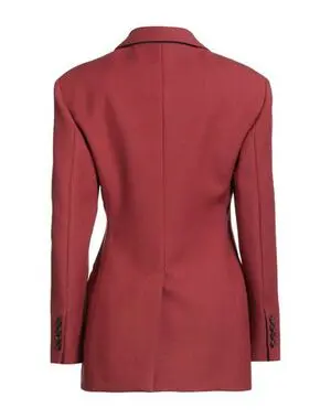 Brunello Cucinelli Blazer Brick Size Virgin Wool, Brass