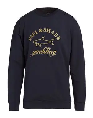 Paul & Shark Sweatshirt Midnight Size Cotton, Polyester, Elastane