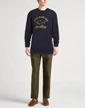 Paul & Shark Sweatshirt Midnight Size Cotton, Polyester, Elastane