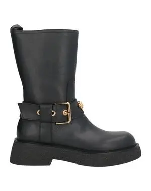 Versace Ankle Boots Size Leather - Black