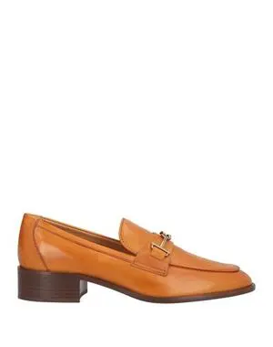 TOD'S Loafers Tan Size Leather - Brown