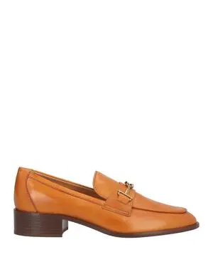 TOD'S Loafers Tan Size Leather
