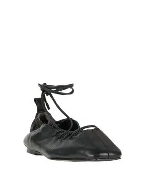 Rag & Bone Ballet Flats Size Leather - Black