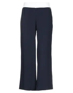 Armani Exchange Crepe Straight Leg Pants