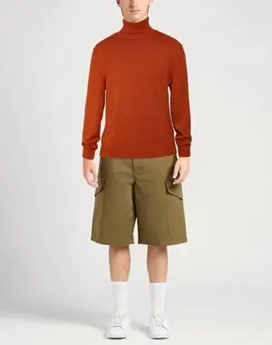 Armani Exchange Turtleneck Rust Size Cotton, Acrylic, Virgin Wool