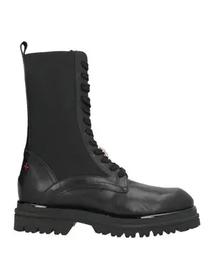 GIO+ Ankle Boots Size Leather, Textile Fibers