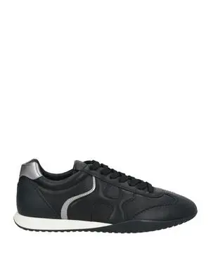 Hogan Sneakers Size Leather - Black