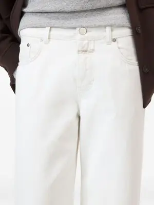 Closed Jayla Flared Denim Jeans - White