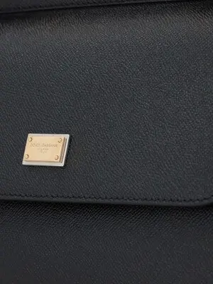Dolce & Gabbana Sicily Large Leather Handbag