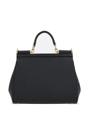 Dolce & Gabbana Sicily Large Leather Handbag