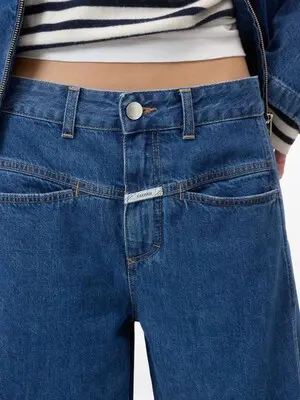 Closed Tori-x Wide Leg Denim Jeans - Blue