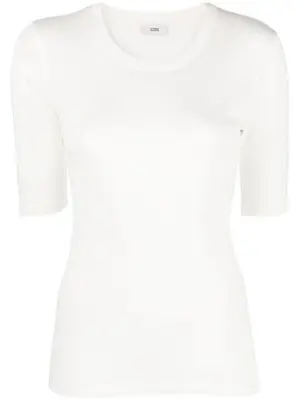 Closed Cotton Blend T-shirt - Beige