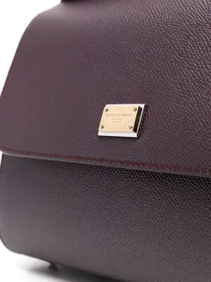 Dolce & Gabbana Sicily Large Leather Handbag