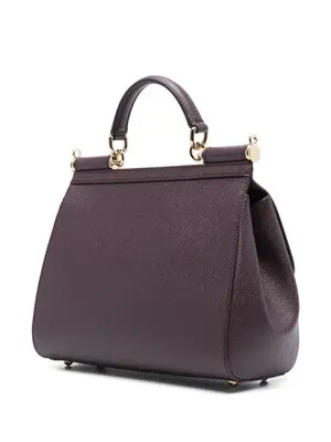 Dolce & Gabbana Sicily Large Leather Handbag