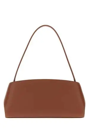 FERRAGAMO Caramel Leather Hug Shoulder Bag