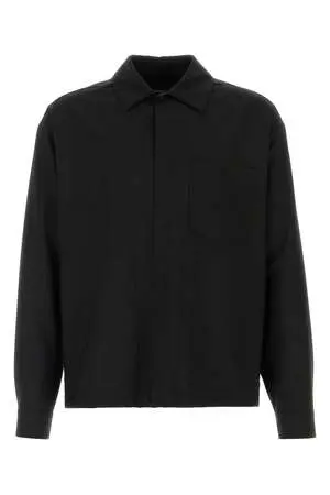 Herno Twill Shirt - Black