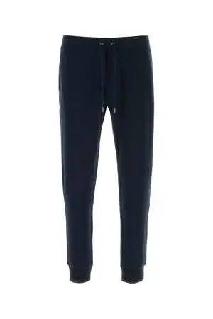 Polo Ralph Lauren Navy Cotton Blend Joggers - Blue