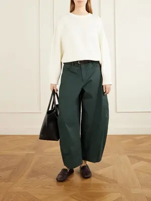 TOD'S Gommino Croc-effect Leather Loafers