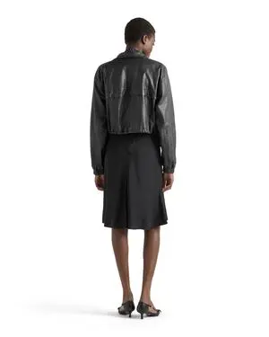 Prada Nappa Leather Jacket - Black