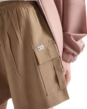 Prada Light Mohair Cargo Shorts - Hazelnut