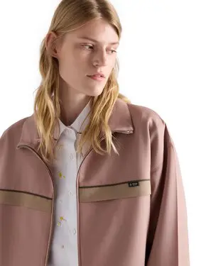 Prada Mohair Wool Blouson Jacket