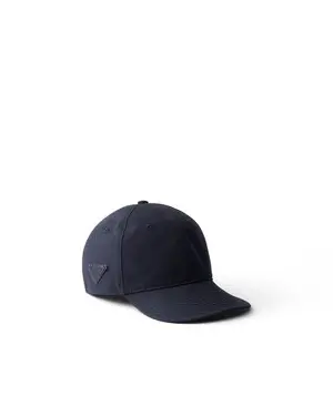 Prada Technical Fabric Baseball Cap - Navy