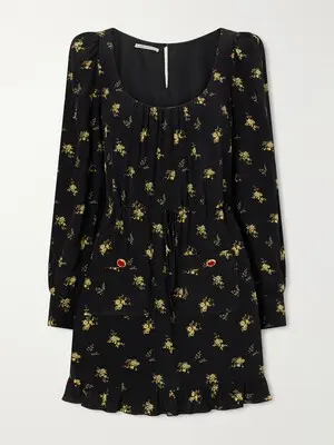 Alessandra Rich Floral Cocktail Dresses