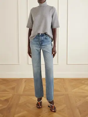 Alaïa High-waist Straight-leg Jeans