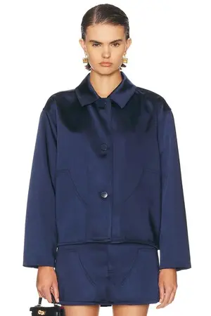 Renggli Satin Jacket - Midnight
