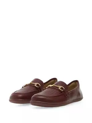 BE LENKA Horsebit Woven-detail Loafers