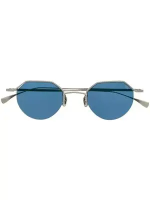 EYEVAN7285 Geometric Frame Tinted Sunglasses - Blue