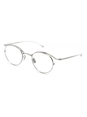 EYEVAN7285 Round Frame Eyeglasses - Silver