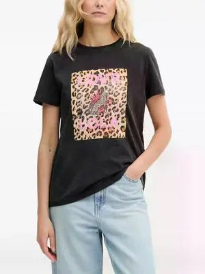Lola Casademunt Leopard Print T-shirt