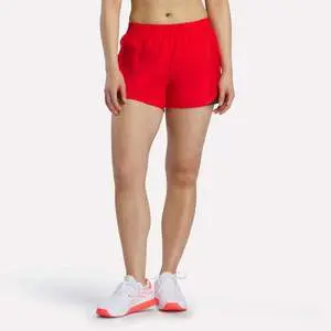 REEBOK Colorblocked Woven Shorts - Vector Red