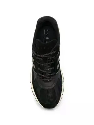 Hogan Paneled Logo Patch Sneakers