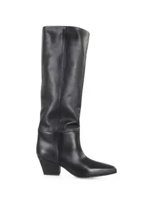 Paris Texas Block Heel Boots For Women
