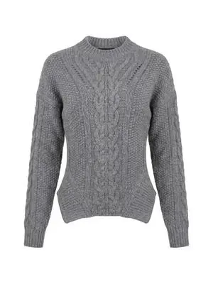 DONDUP Cable Knit Wool Sweater