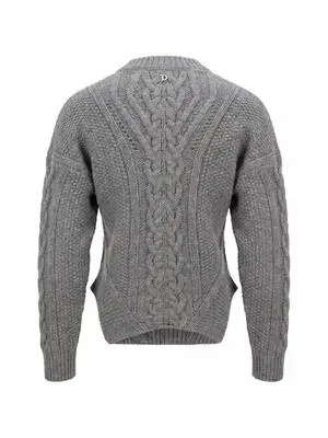 DONDUP Cable Knit Wool Sweater