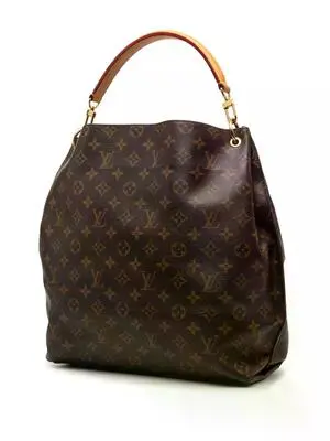 LOUIS VUITTON Monogram Metis Hobo Satchel - Brown