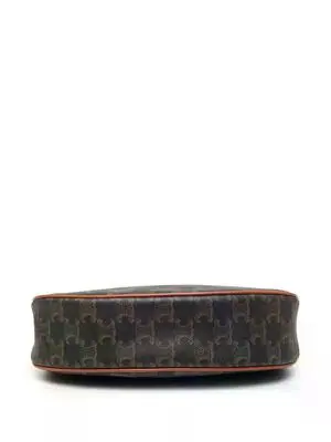 Celine Triomphe Coated Canvas Ava Shoulder Bag