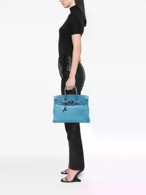 Hermès Birkin 35 Handbag - Blue